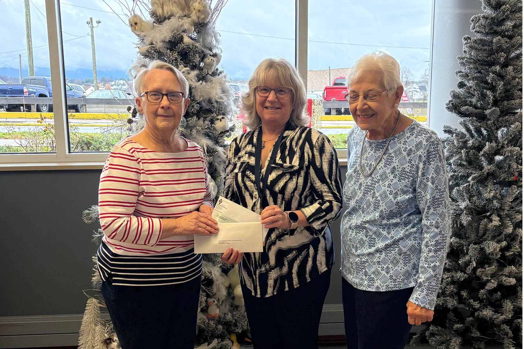 Branch 162 Decorates Tree for WVU Medicine - FCSU